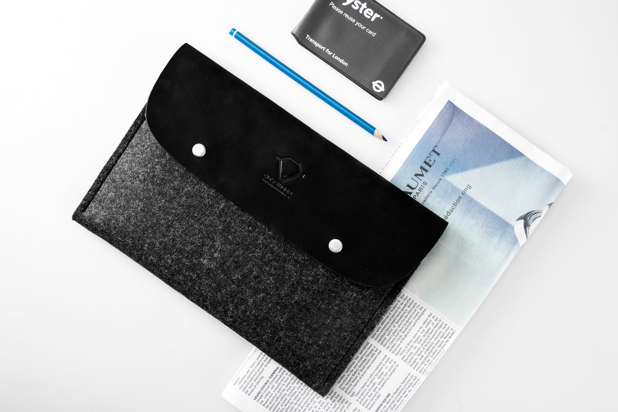 reMarkable 2/ Paper Pro Leather Case CARRY MORE / Classy Black/