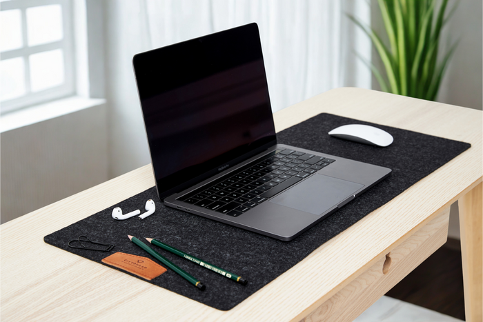 Upgrade Your Workspace with a Luxurious Wool Felt Desk Mat