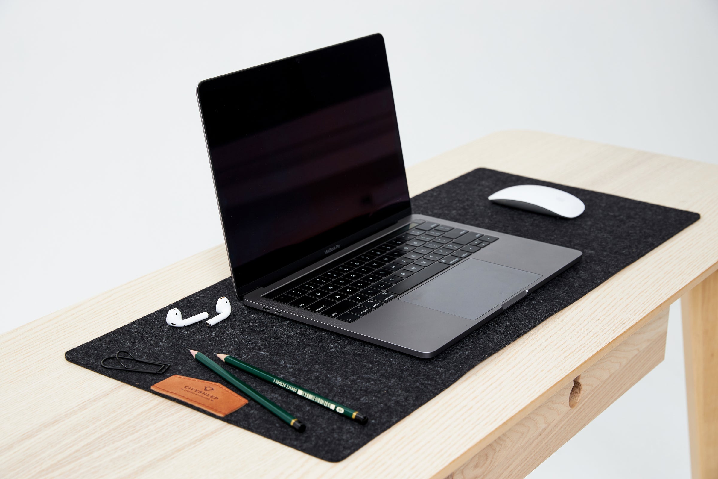 Upgrade Your Workspace with a Luxurious Wool Felt Desk Mat