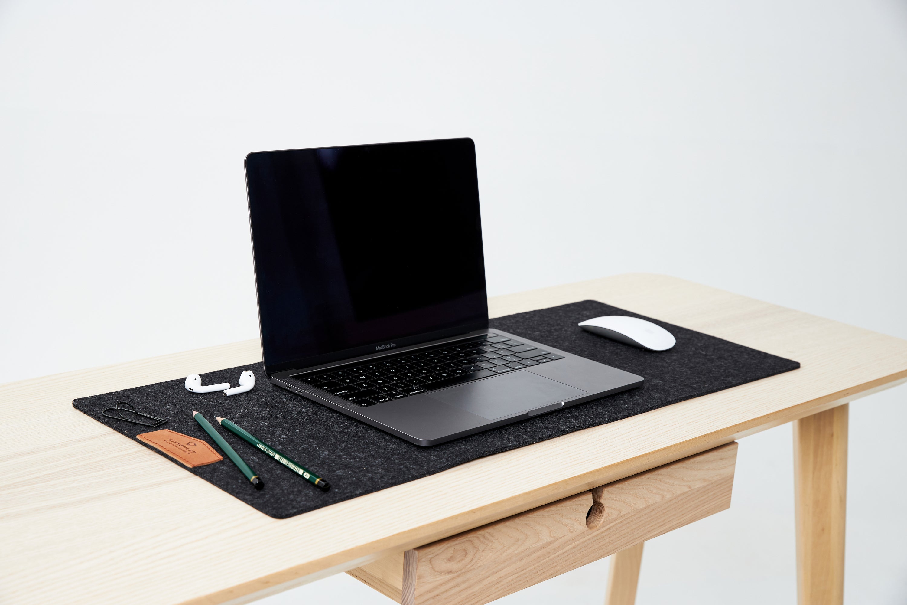 Upgrade Your Workspace with a Luxurious Wool Felt Desk Mat