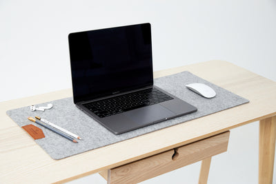 Upgrade Your Workspace with a Luxurious Wool Felt Desk Mat